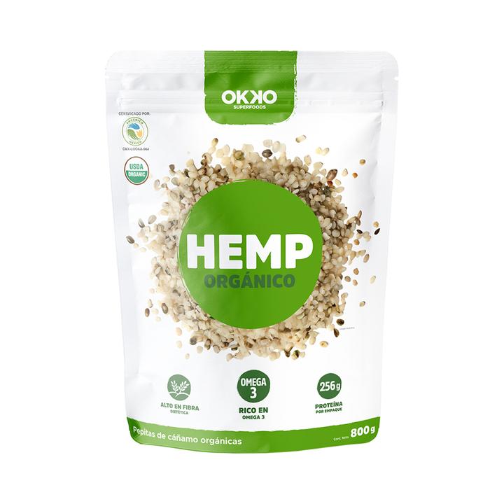 Okko Semillas de Cáñamo Hemp Orgánico 800 g - H-E-B México
