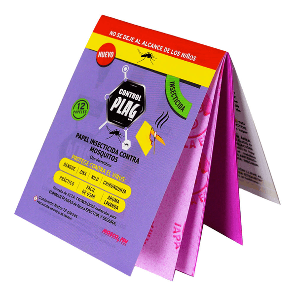 Control Plag Insecticida Papel Contra Mosquitos 1 - Mi Tienda del Ahorro