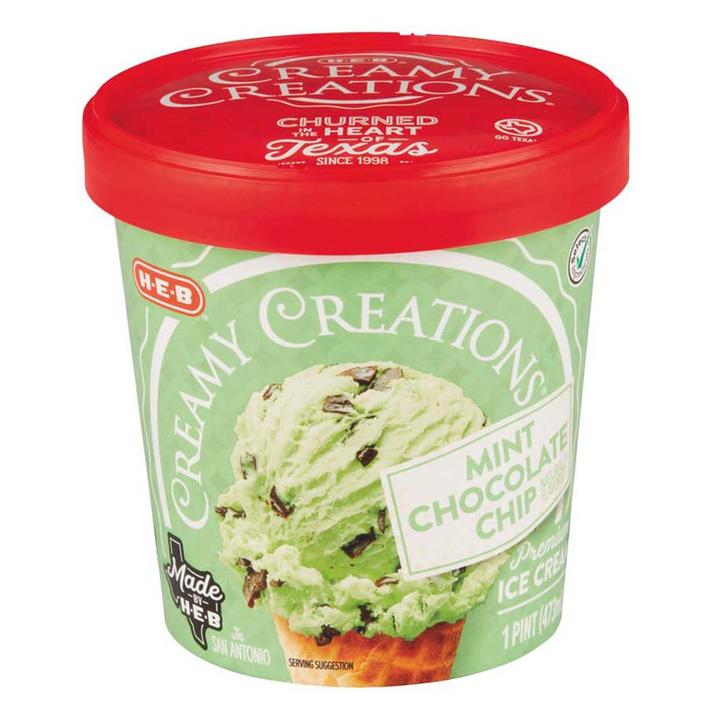 HEB Helado Mint Chocolate Chip 473 ml - Mi Tienda del Ahorro