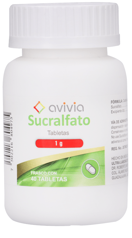 Sevi Sucralfato 1g 40 Tabletas 40 Pz - H-E-B México
