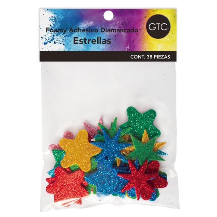 Gtc Foamy Estrellas Adhesivo Diamantado 1 Pz - H-E-B México