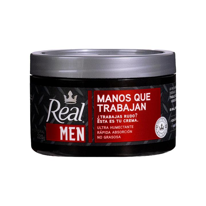 Real Crema Corporal Men Manos Que Trabajan 220 g - Mi Tienda del Ahorro