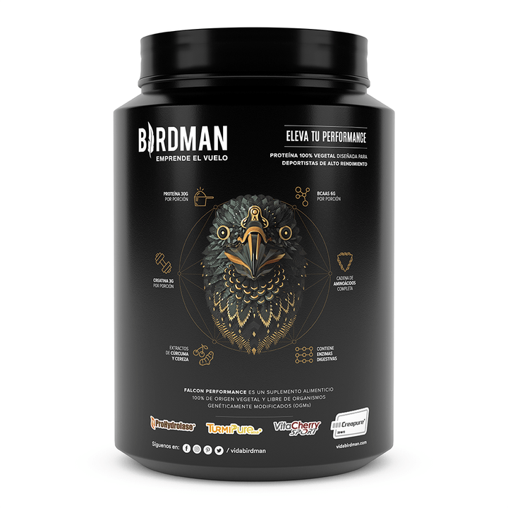 Birdman Proteína Vegetal Falcon Performance Vainilla 1.14 kg - H-E-B México