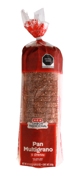 Heb Sabor Tradicional Pan De Barra Multigrano 610 H E B México