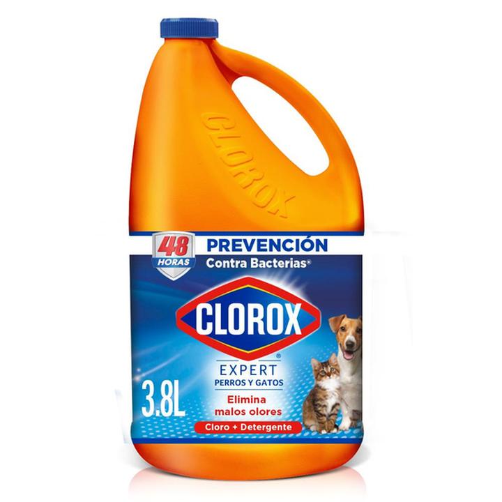 Cloro Desinfectante con Detergente Clorox para Mascotas 3.8 L - H-E-B ...