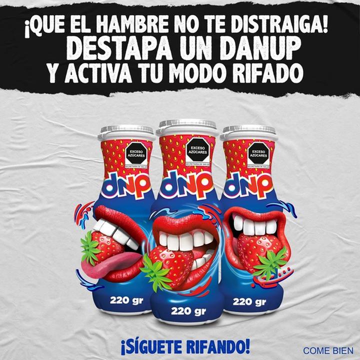 Danup Alimento Lácteo Fermentado sabor Fresa 220 g - H-E-B México