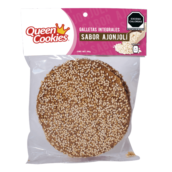 Queen Cookies Galletas Integrales Sabor Ajonjolí 1 - H-E-B México