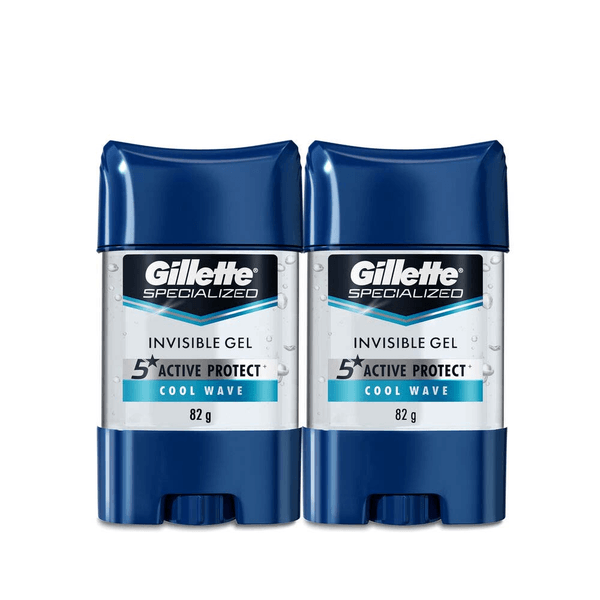 Gillette Paquete de Antitranspirantes Clear Gel Co - H-E-B México