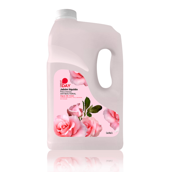 Great Day Jabón Antibacterial Aroma Rosas 2 L - Mi Tienda del Ahorro