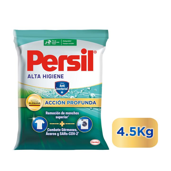 Persil Detergente en polvo alta higiene 4.5 kg - H-E-B México
