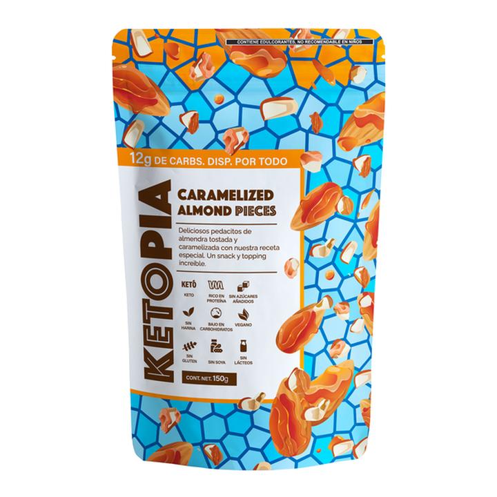 Ketopia Caramelized Almond Pieces 195 g - H-E-B México