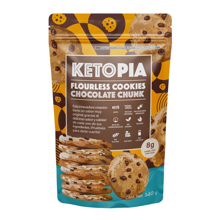 Ketopia Flourless Chocolate Chip Cookies 145 g - H-E-B México