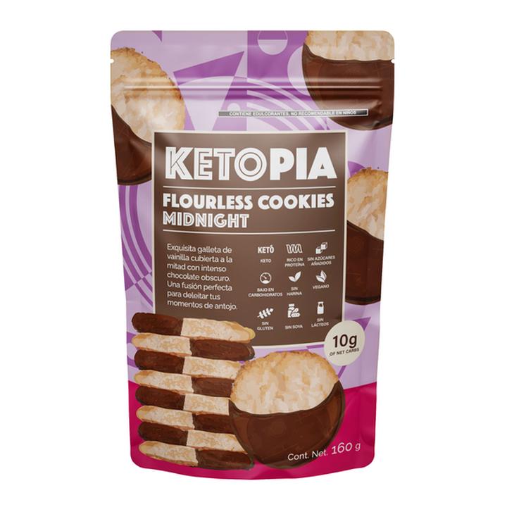 Ketopia Galletas Sin Harina Midnight Chocolate 160 - H-E-B México