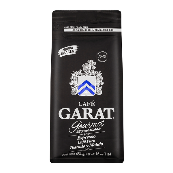Garat Café Espresso Tostado Y Molido 454 g - H-E-B México