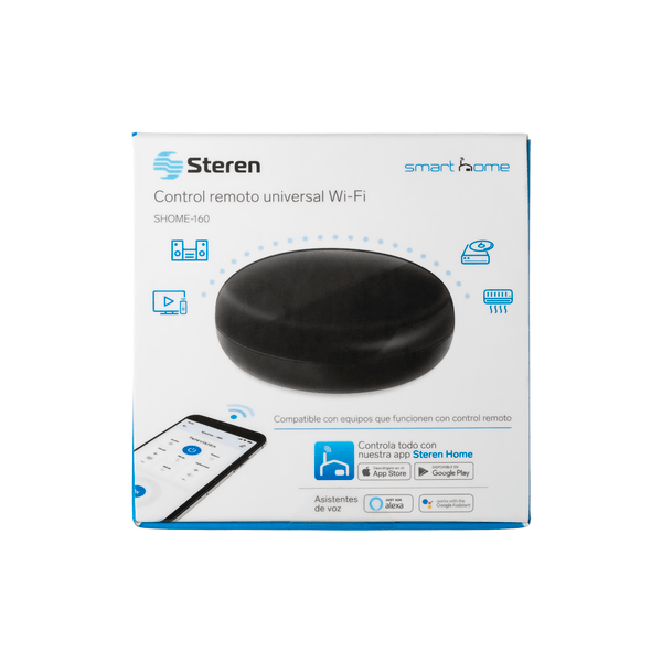 Steren Control Remoto Wi-Fi SHOME-160 Universal 1 pz - H-E-B México