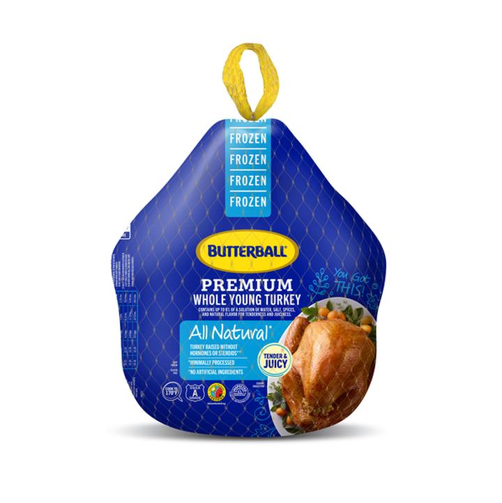 Butterball Pavo Natural Congelado de 9.1 a 10.9 kg - Mi Tienda del Ahorro