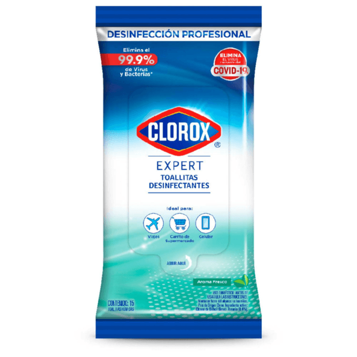 Toallitas Desinfectantes Clorox Expert 1 pz - H-E-B México