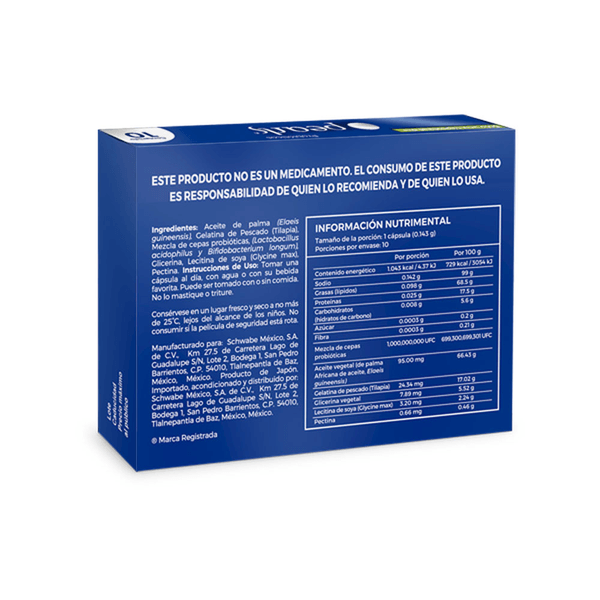 Farmasa Pearls Probiotico 10 Capsulas 1 Pz - H-E-B México