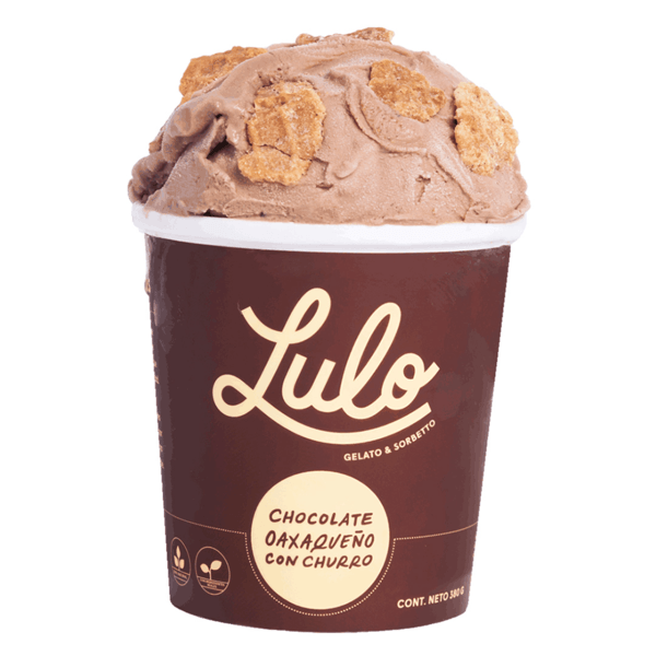Lulo Gelato Helado Chocolate Oaxaqueño con Churro - H-E-B México