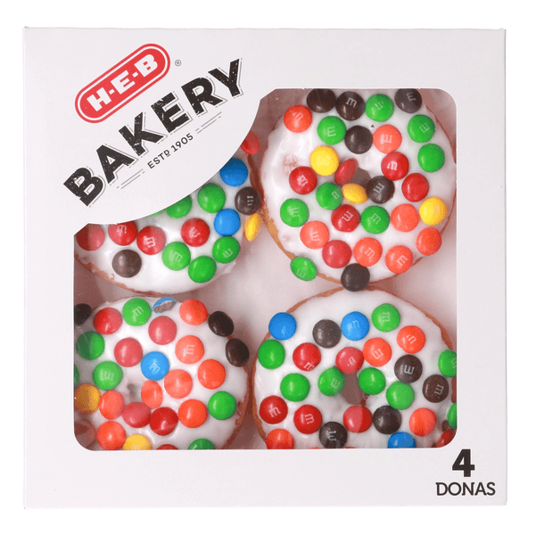 HEB Dona M&M Cobertura Blanca 4 Pz 1 Pc - H-E-B México