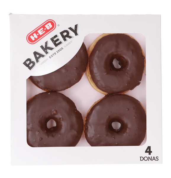 Heb Dona Chocolate 4 Pz 1 Pc - H-E-B México