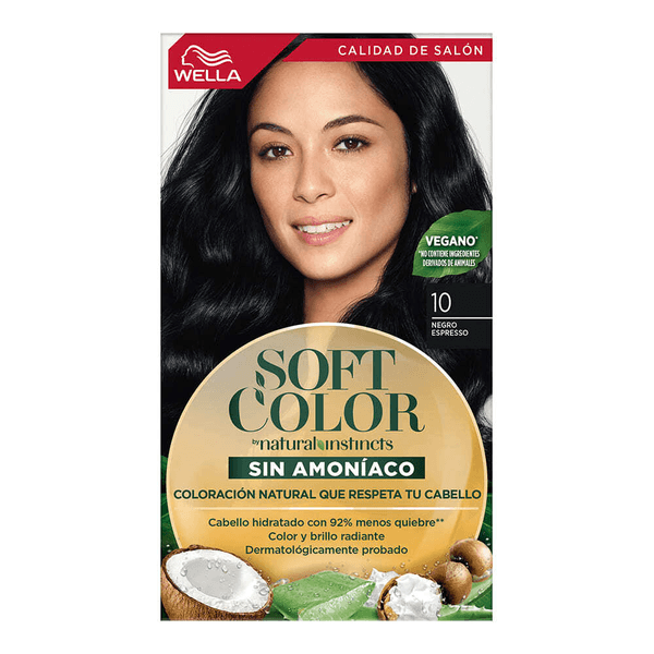 Soft Color Tinte Semipermanente 10 Negro Expresso - Mi Tienda del Ahorro