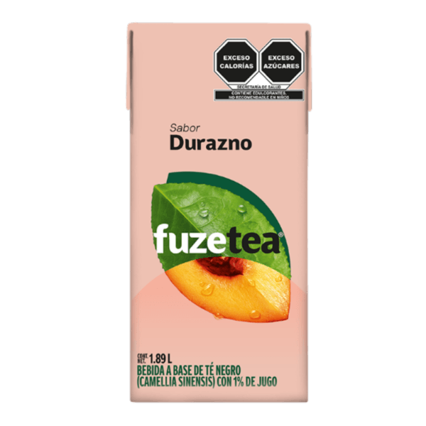 Fuze Tea Té Negro Sabor Durazno 1.89 L - H-E-B México