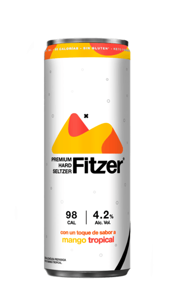Fitzer Hard Seltzer Mango 355 Ml - H-E-B México