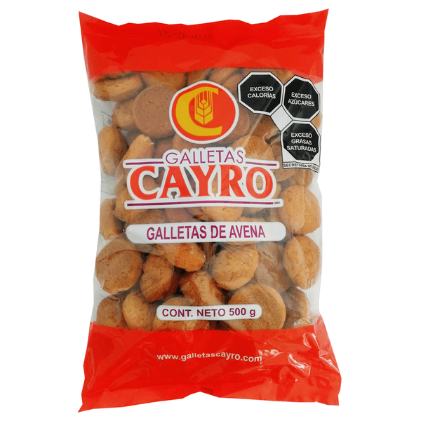 Cayro Galletas Avena 500 g - H-E-B México