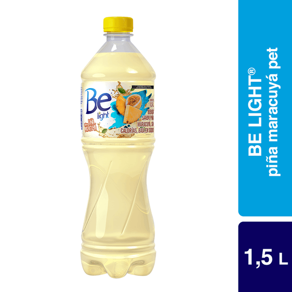Be Light Agua Saborizada Sabor Piña Y Maracuyá 1.5 L - H-E-B México