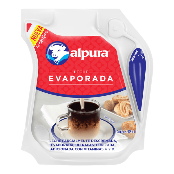 Alpura Leche Evaporada Regular 125 Ml - H-E-B México