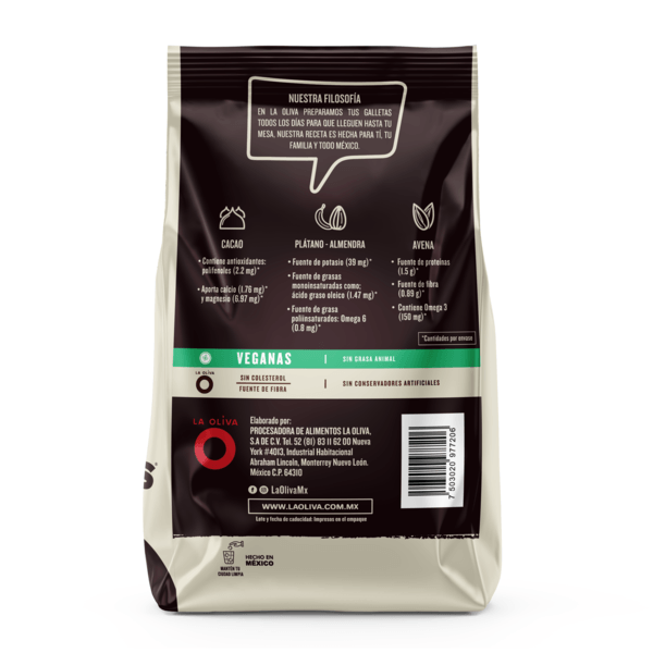 la Oliva Galletas de Avena Atoms Cacao en Polvo Pl - H-E-B México
