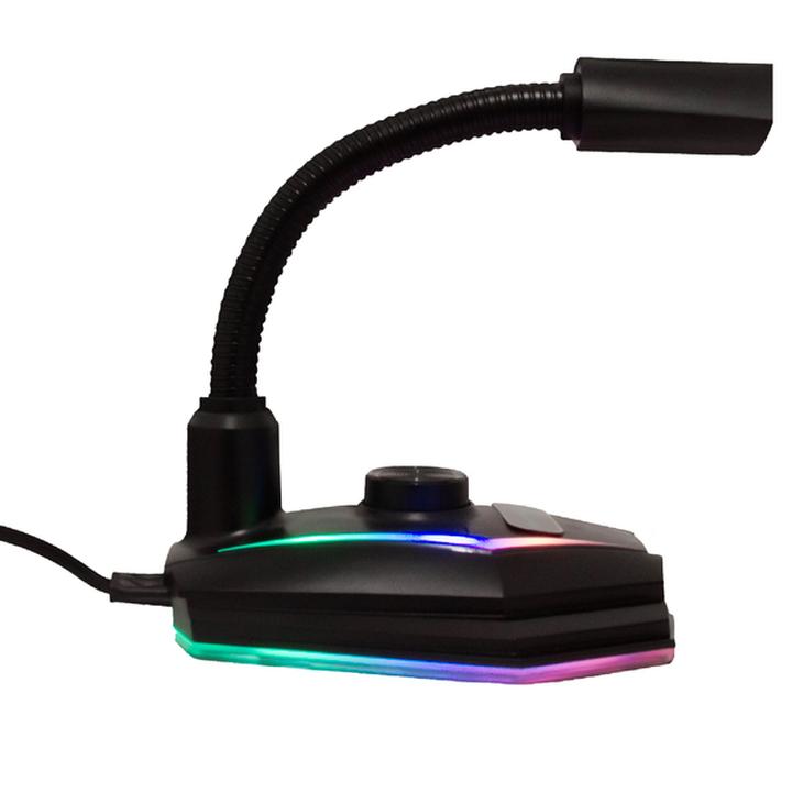 Perfect Choice Micrófono Gaming con Luz LED RGB Handler 1pz - H-E-B México