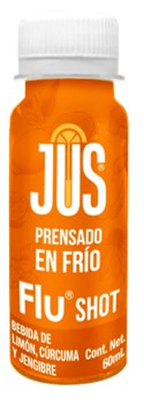Juslab Shot Flu Limón Cúrcuma Y Jengibre 60 Ml - H-E-B México