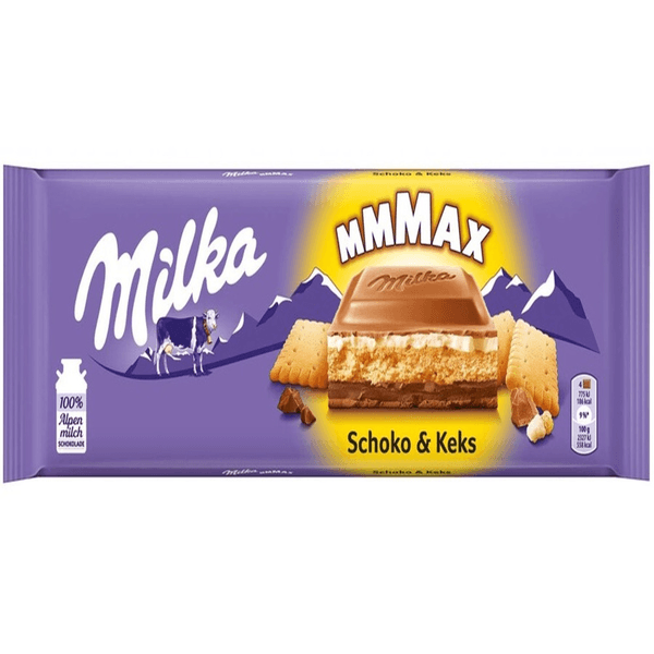 Milka Chocolate Schoko Keks con Crema de Cacao y Galleta 1 pz - H-E-B ...