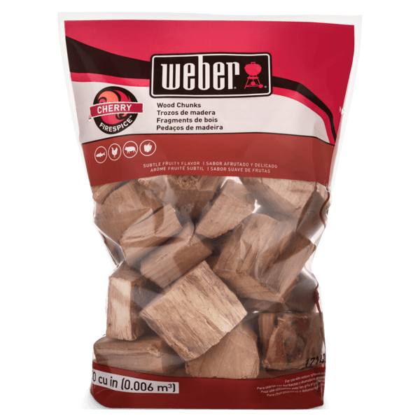 Weber Madera Para Ahumar Cereza 1 Pz - H-E-B México