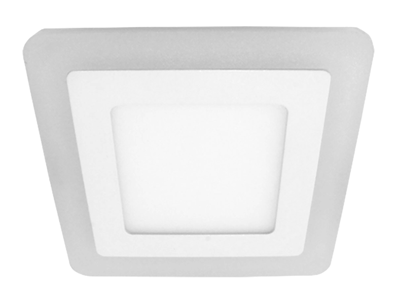 Plafón Empotrable Adesi Cuadrado CS-9049-LD 9 W 5000 K Blanco 1 Pz - H ...