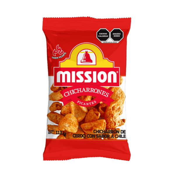Mission Chicharrones Picantes de Cerdo 113 g - H-E-B México