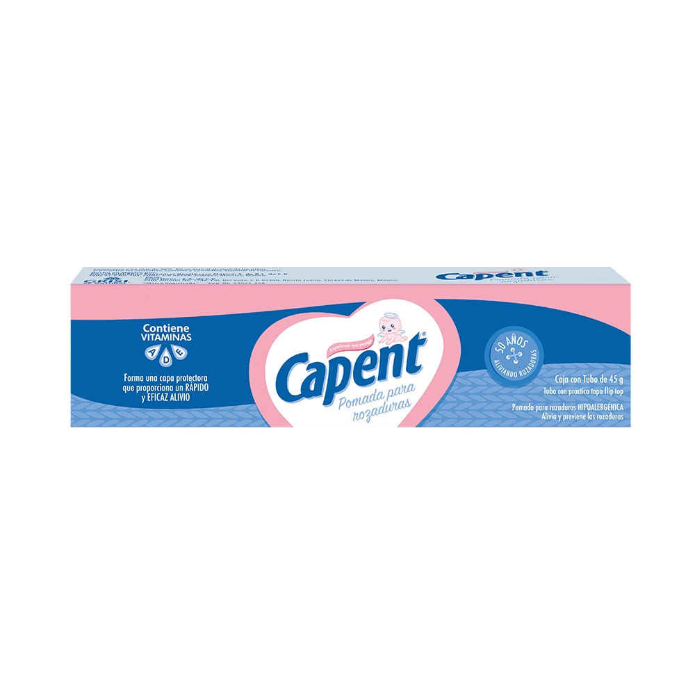Capent Pomada Para Rozaduras 45 g - Mi Tienda del Ahorro