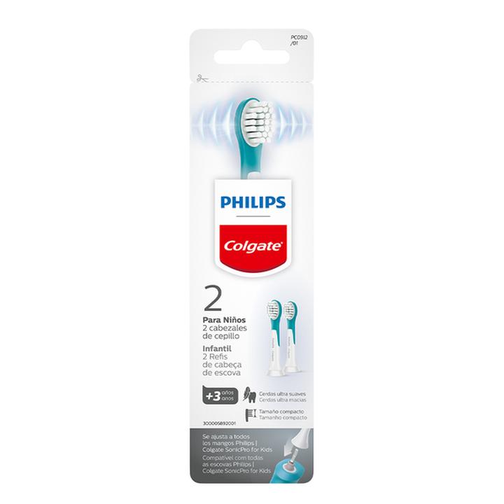 Colgate Philips Repuesto Cepillo de Dientes Eléctrico Infantil 2 U - H ...
