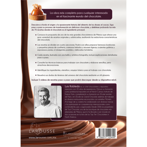Larousse Libro de Cocina Chocolate Chocolate 1 Pz - H-E-B México