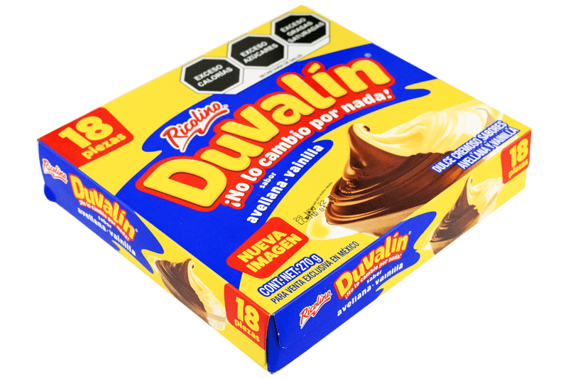 Ricolino Dulce Cremoso Avellana Vainilla 18 Pz - H-E-B México