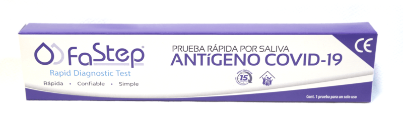 Fastep Prueba Rapida Antigeno Por Saliva Covid 1 P - H-E-B México