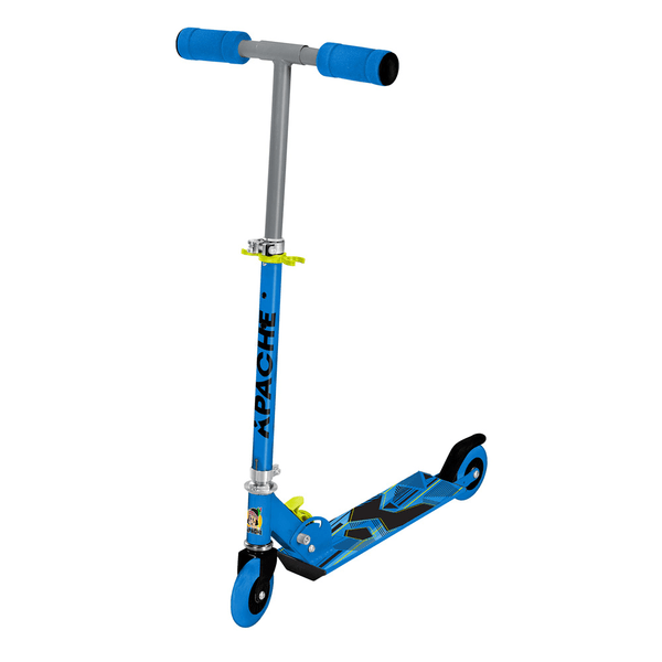 Apache Scooter Plegable 100 Mm Azul - H-E-B México