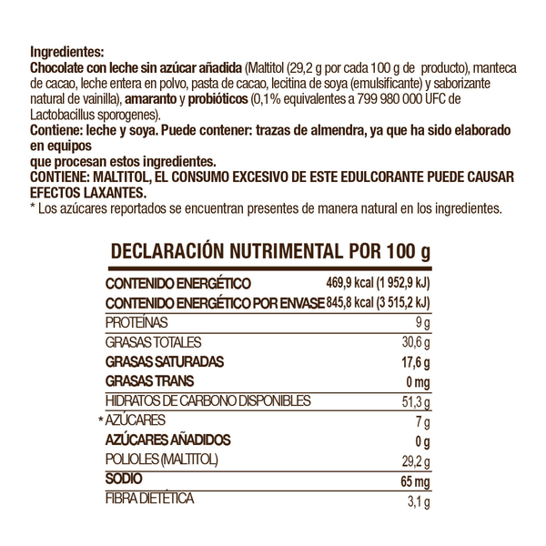 Picard Minisnacks Barras de Amaranto con Chocolate - H-E-B México