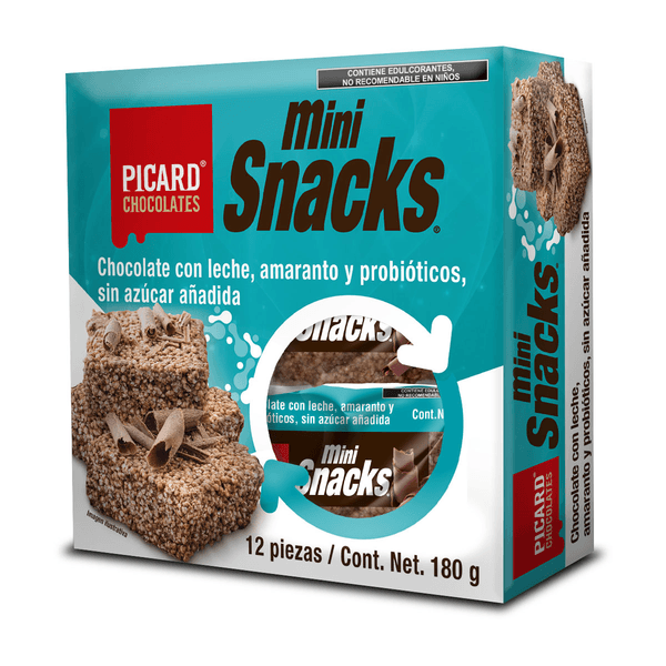 Picard Minisnacks Barras de Amaranto con Chocolate - H-E-B México