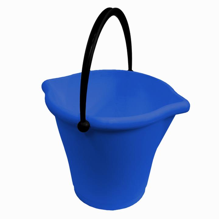 Plastic Trends Cubeta Pikuda 12 L Azul/Negro 1 pz - H-E-B México