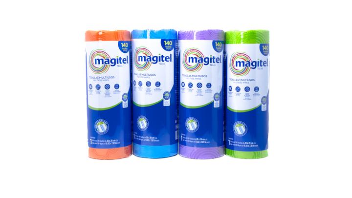 Magitel Telas Multiuso en Rollo 140 Pz - H-E-B México