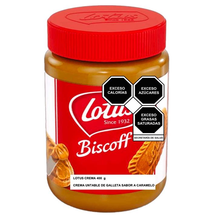 Crema de Lotus Galleta Biscoff 400 g - H-E-B México