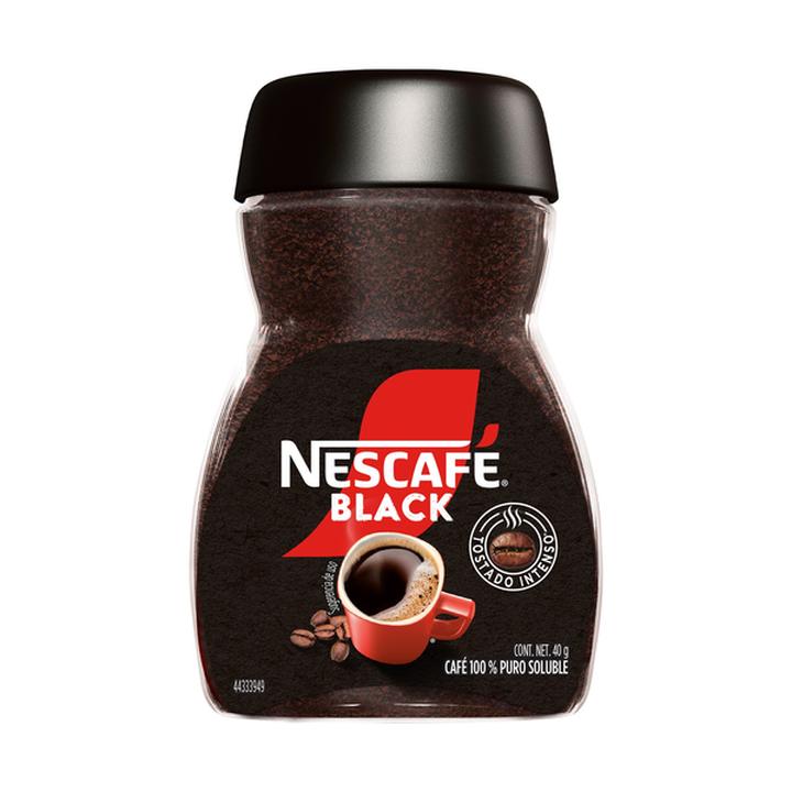 Café Soluble Nescafé Clásico Black Frasco 40 g - H-E-B México